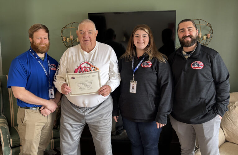 Elks provide Welcome Home Kits to LH VMC | News, Sports, Jobs - The Express